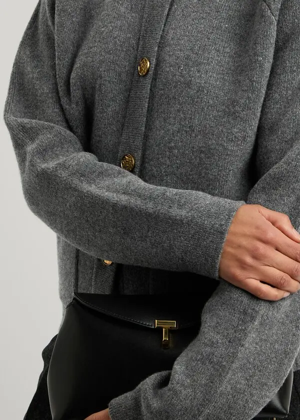 TOTEME Wool-blend Cardigan - Grey