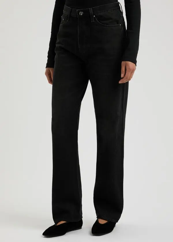 TOTEME Twisted Seam Straight-leg Jeans