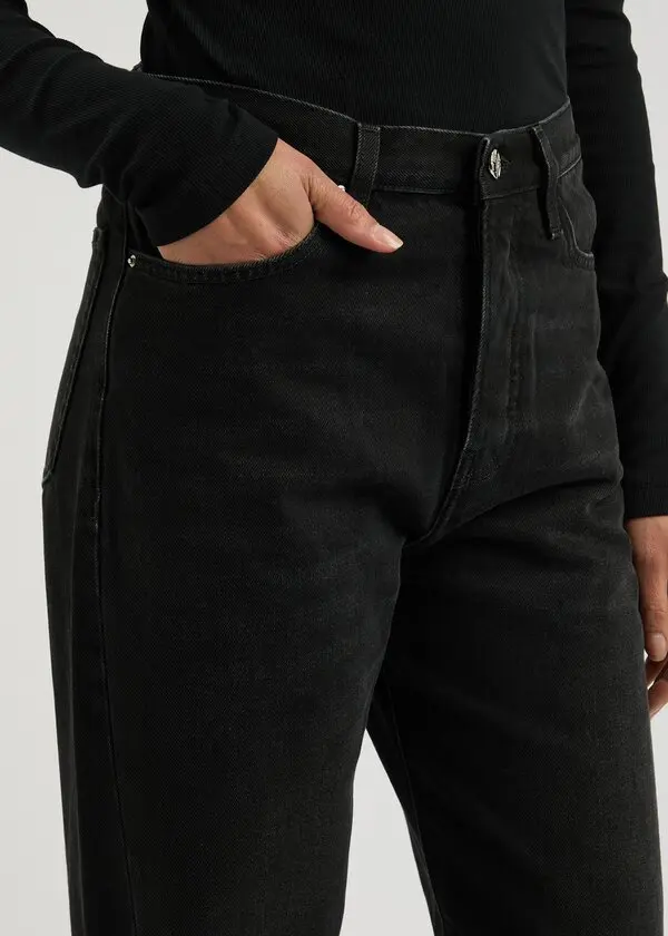 TOTEME Twisted Seam Straight-leg Jeans