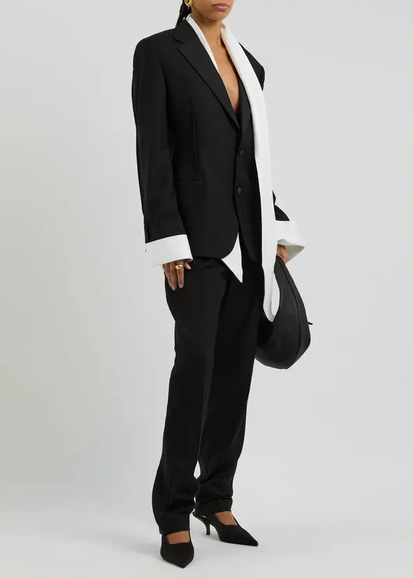 BETTTER Truman Tapered Wool-blend Trousers