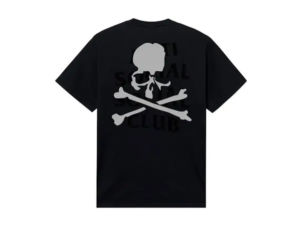 ANTI SOCIAL SOCIAL CLUB X Mastermind Mind Tee Shirt - Black