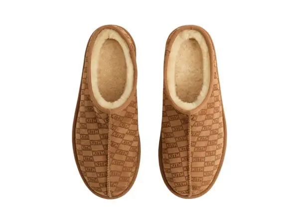 Kith Kithmas Monogram Shearling Slippers - Loft