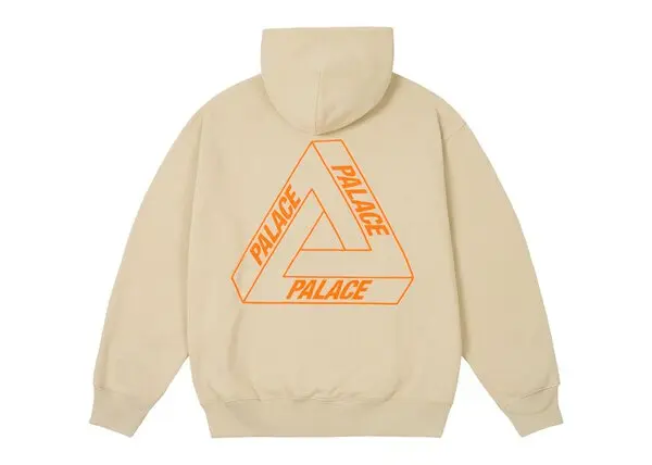 PALACE Glow Triferg Hood - Stoney Grey