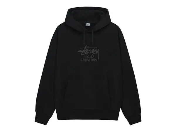 StÜssy Laguna Usa Hoodie - Black