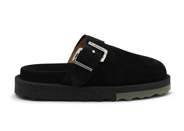 Off-White Spongesole Clogs - Black
