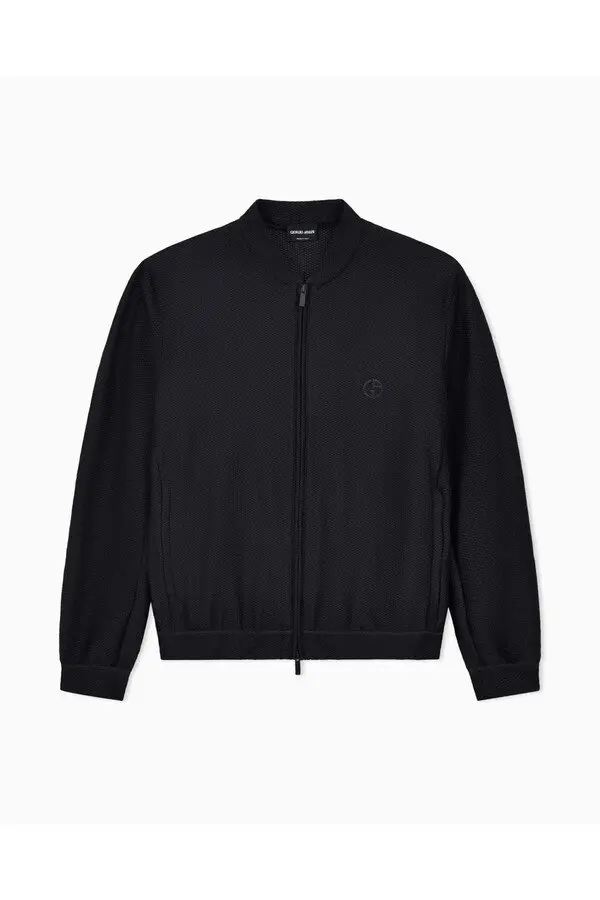 Giorgio Armani Technical Waffle Blouson