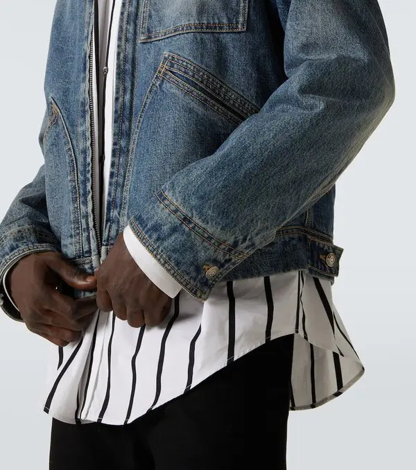 Alexander McQueen Denim Trucker Jacket