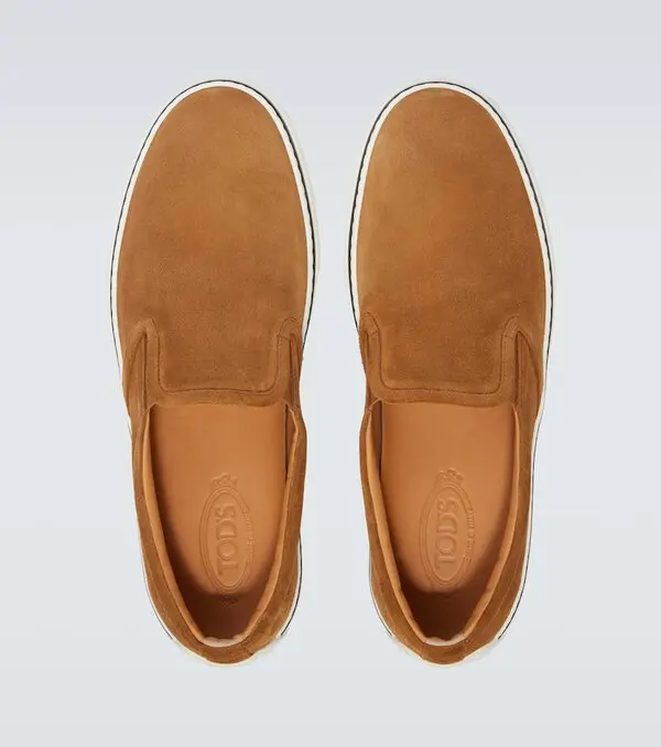 TOD'S Suede Slip-on Sneakers