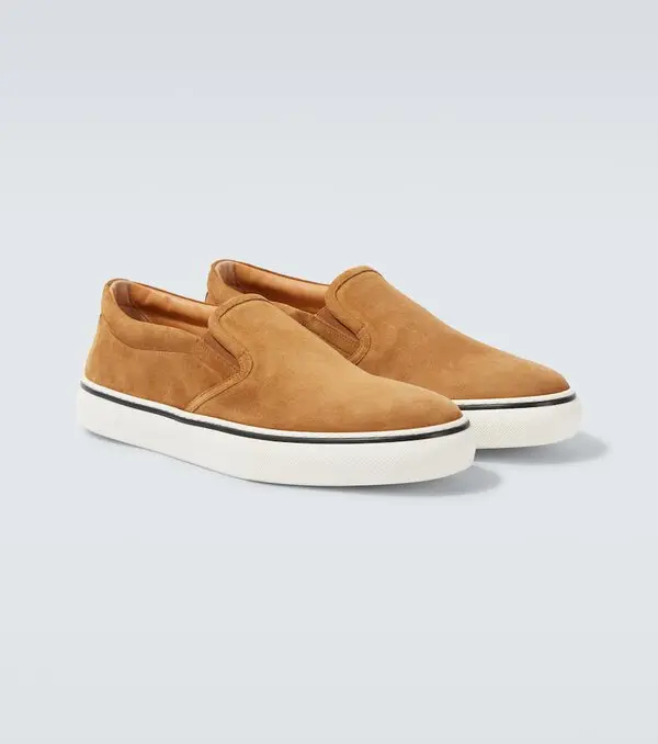 TOD'S Suede Slip-on Sneakers