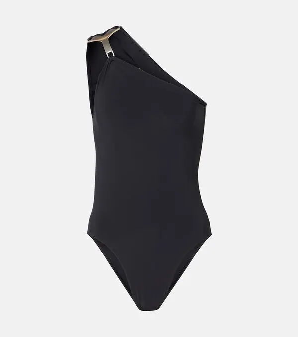 Rick Owens One-shoulder One-piece Swimsuit - Black