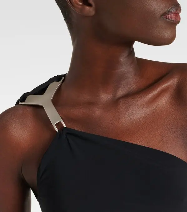 Rick Owens One-shoulder One-piece Swimsuit