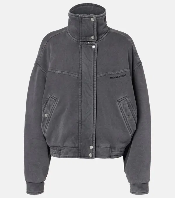 MARANT ETOILE Yanissa Cotton Jacket - Grey