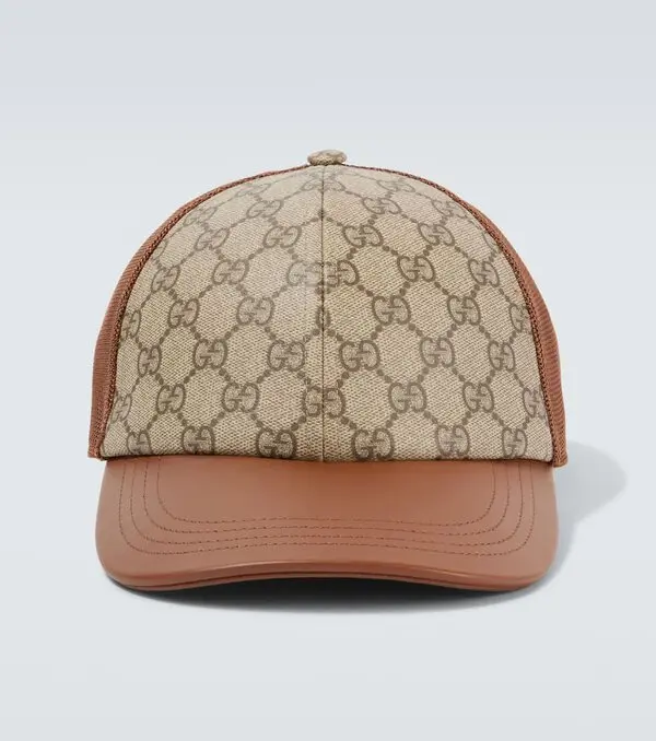 Gucci Gg Canvas Baseball Cap - Beige | Editorialist display picture 3