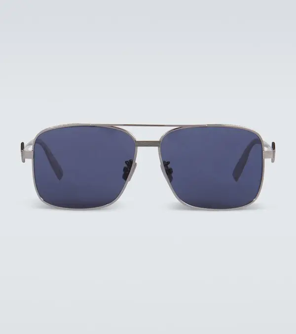 Dior Cd Diamond S9u Square Sunglasses - Silver