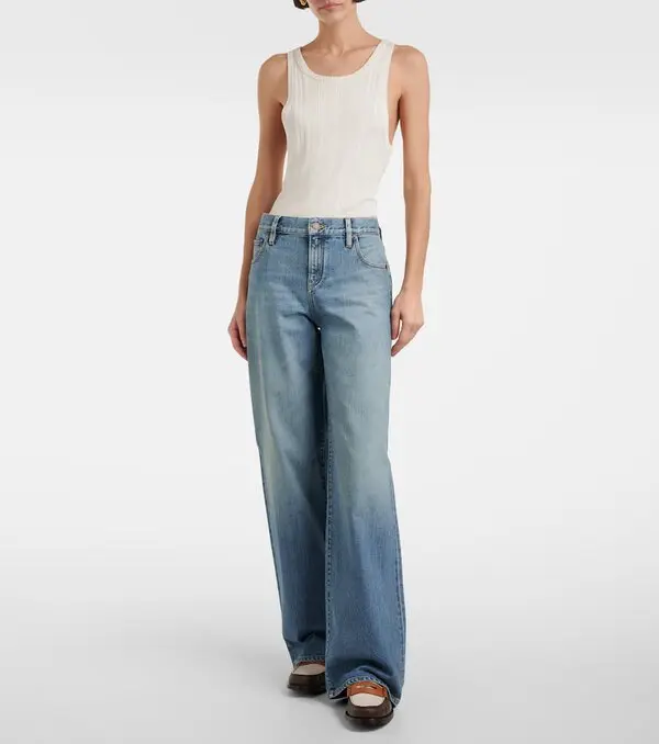 Ralph Lauren Mercer Wide-leg Jeans