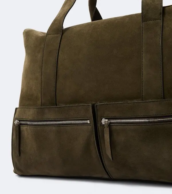 METIER Métier Racer 53 Suede Duffle Bag - Green
