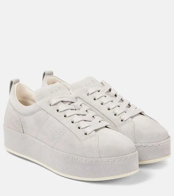 Hogan H681 Suede Sneakers - Grey