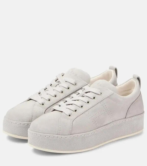 Hogan H681 Suede Sneakers - Grey