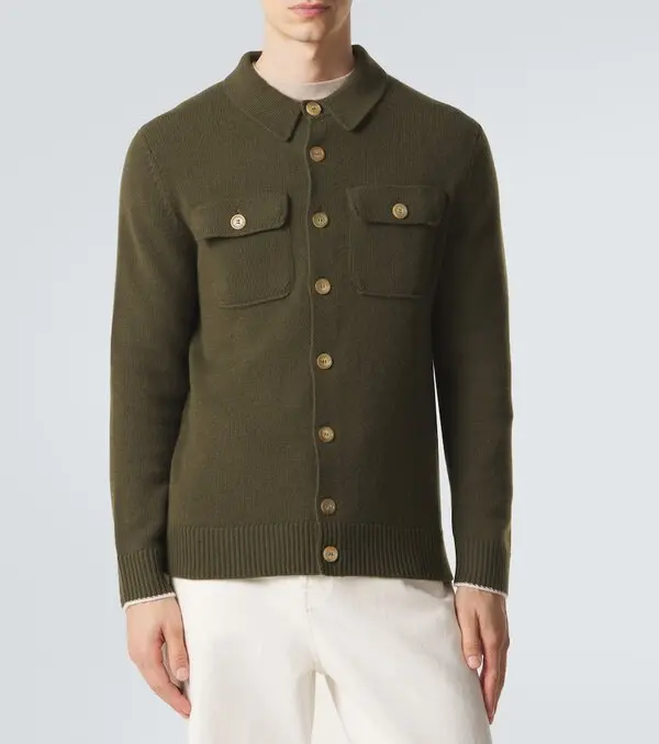 Arch4 Redcar Cashmere Cardigan - Brown