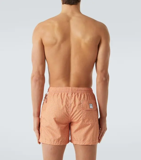 Fedeli Printed Swim Trunks