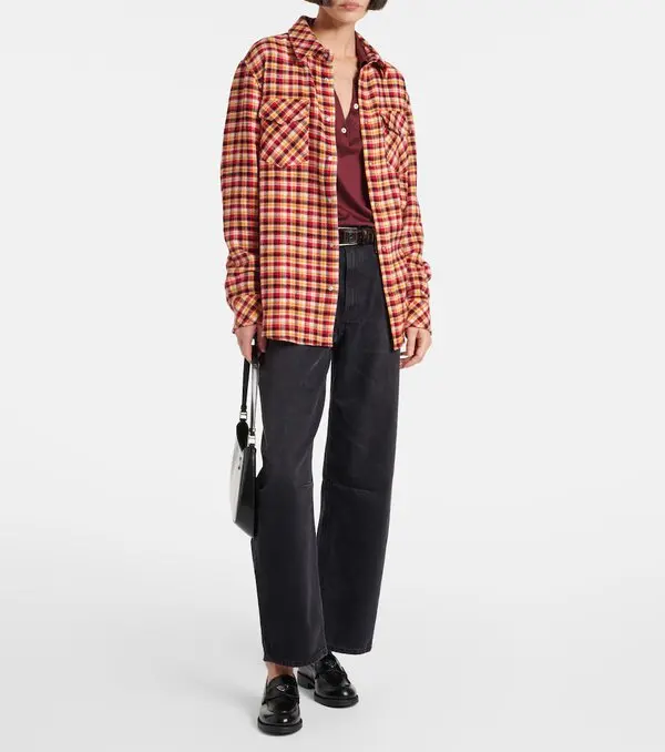 GOD'S TRUE CASHMERE Time Plaid Shirt - Multicoloured