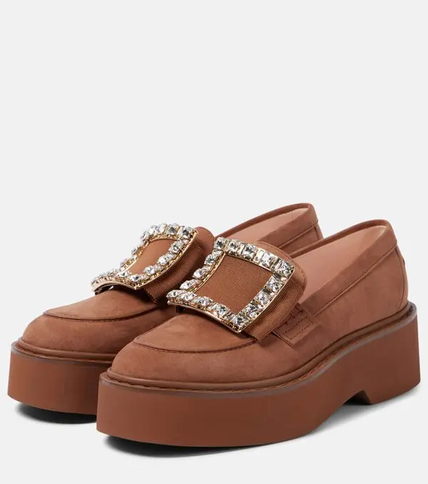 ROGER VIVIER Viv' Rangers Platform Loafers