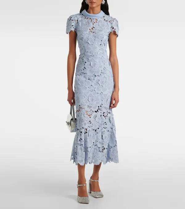 marina long sleeve lace dress Marina 267240 main image 0