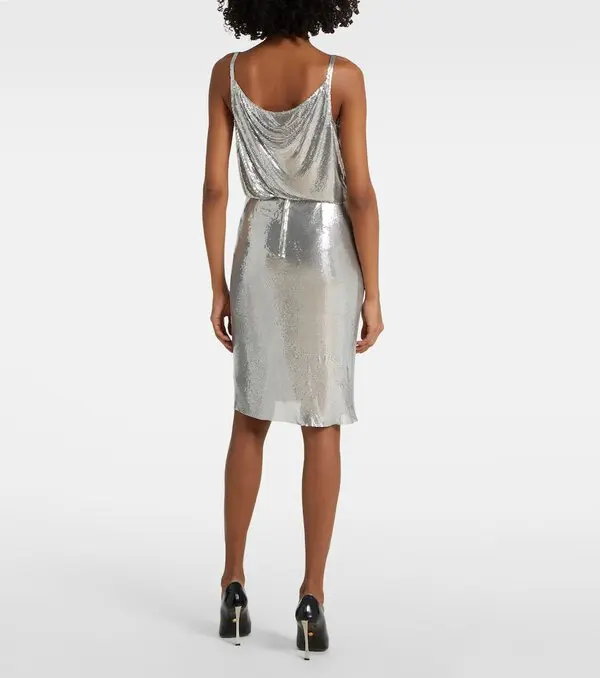 Versace Chainmail Pencil Skirt