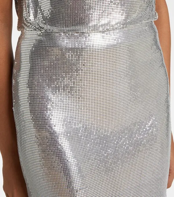 Versace Chainmail Pencil Skirt
