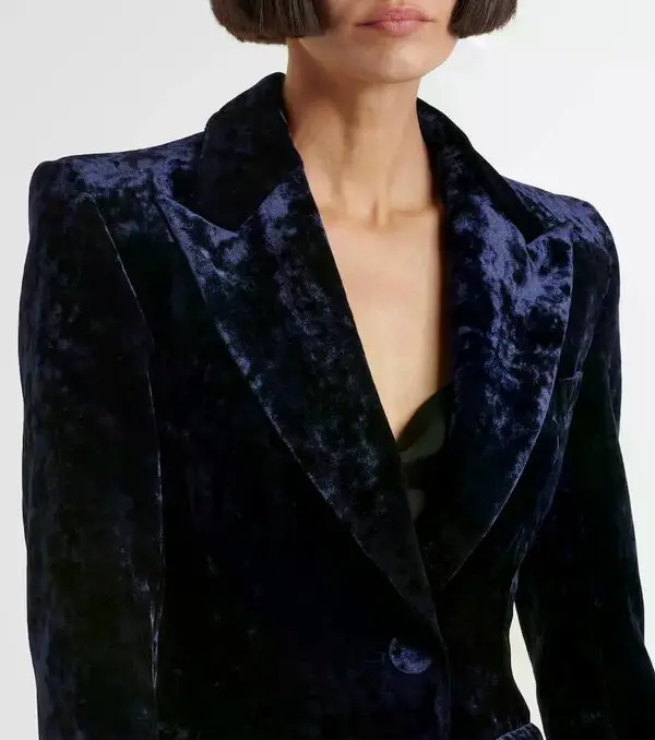 Alex Perry Velvet Blazer