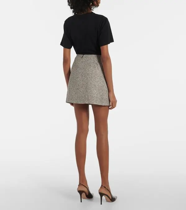 BLAZÉ MILANO Coci Mini Skirt - Beige