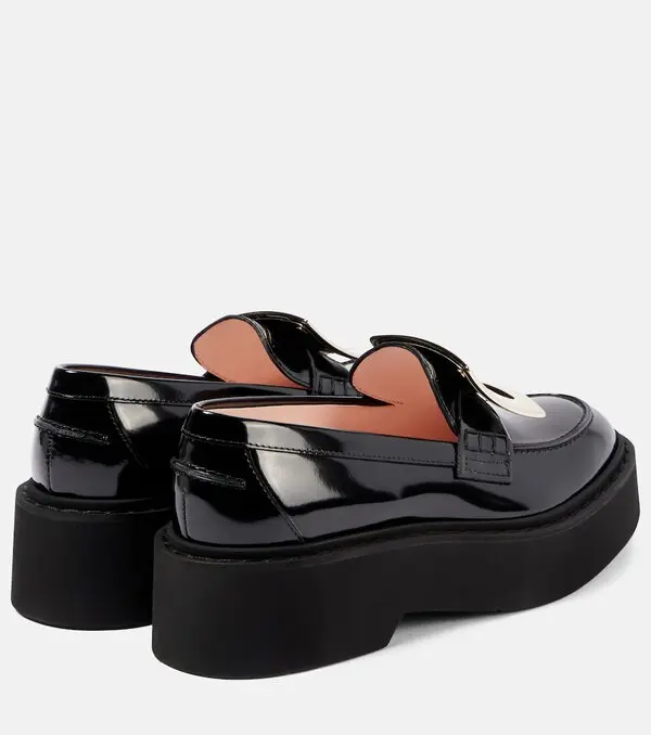 ROGER VIVIER Viv' Rangers Platform Loafers