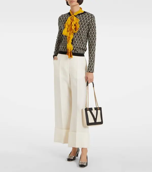 Valentino Garavani Viva Superstar Small Leather Tote Bag - Beige
