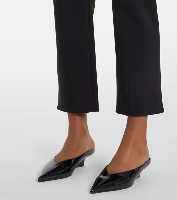 RÓHE Scuba Cropped Slim Pants