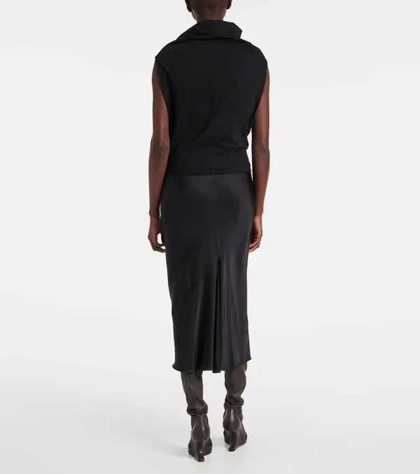 Rick Owens Cotton Jersey Top