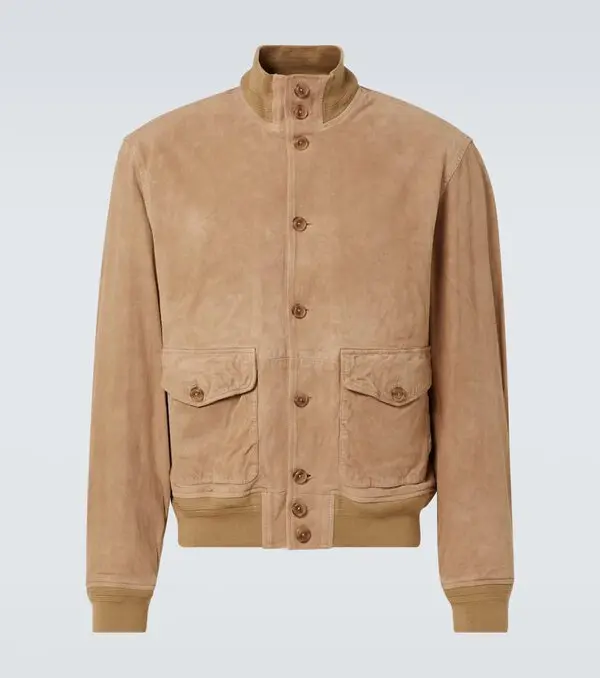 Polo Ralph Lauren Suede Bomber Jacket