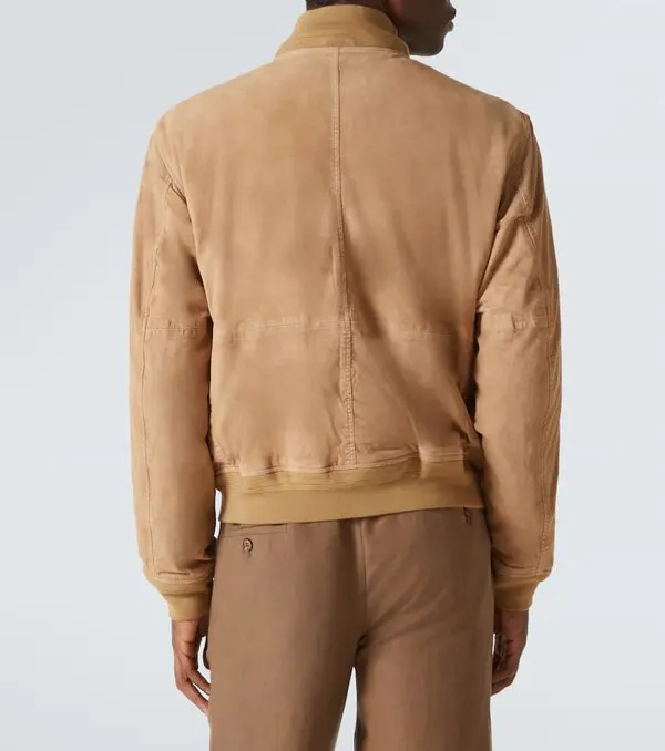 Polo Ralph Lauren Suede Bomber Jacket