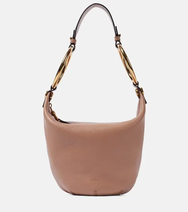 Chloé Small Leather Shoulder Bag - Brown