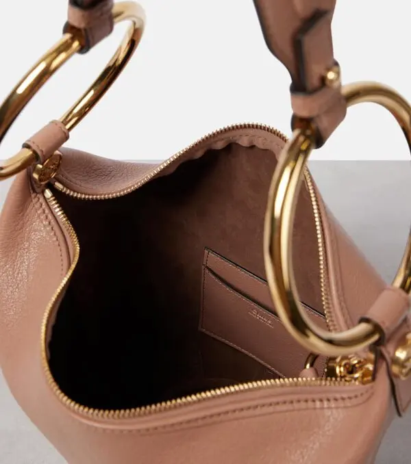 Chloé Small Leather Shoulder Bag - Brown