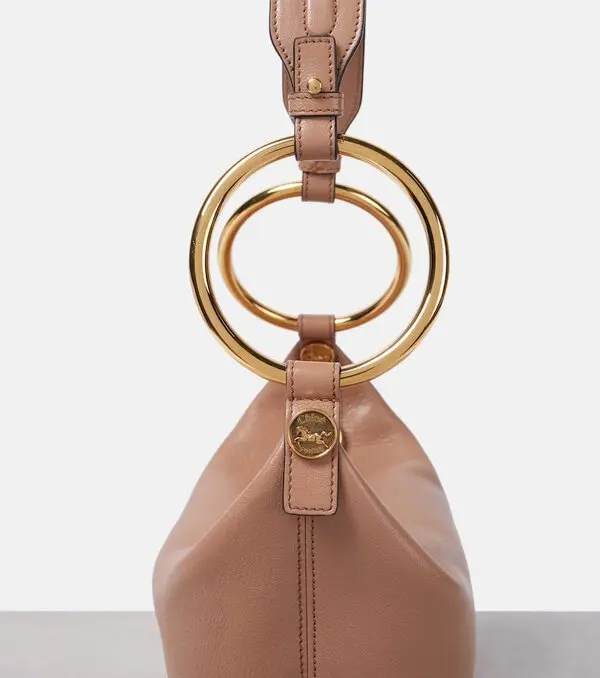 Chloé Small Leather Shoulder Bag - Brown