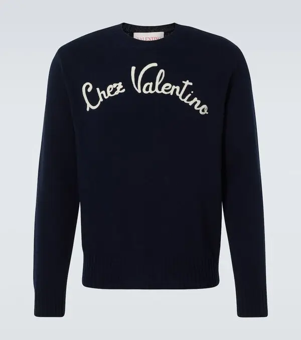 Valentino Garavani Chez Virgin Wool Sweater