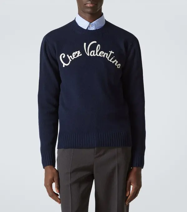 Valentino Garavani Chez Virgin Wool Sweater