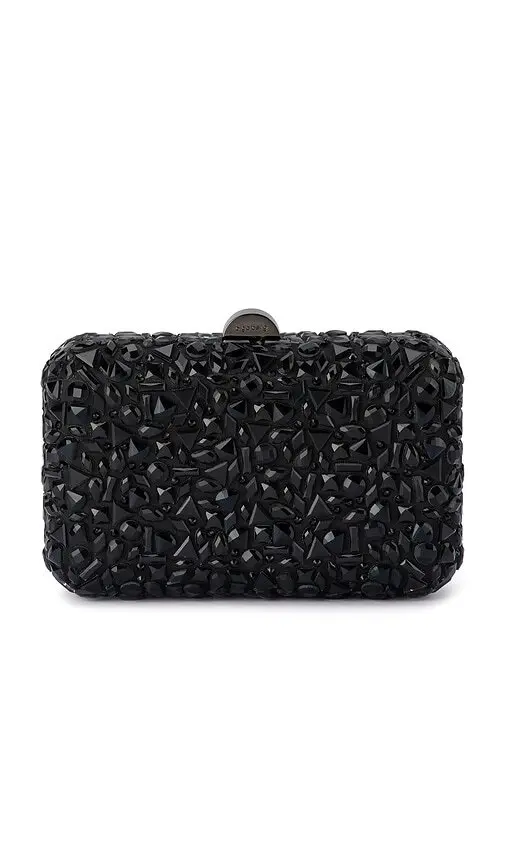 OLGA BERG Aviva Crystal Clutch