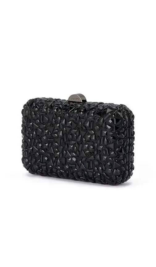 OLGA BERG Aviva Crystal Clutch