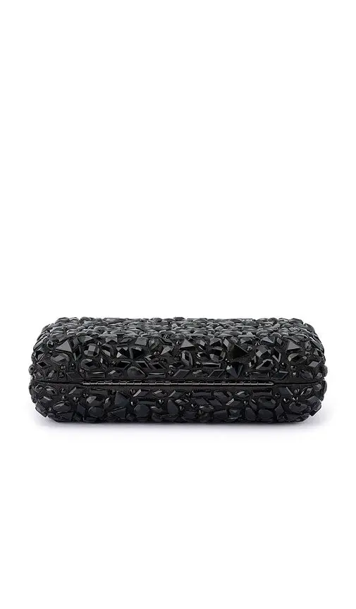 OLGA BERG Aviva Crystal Clutch