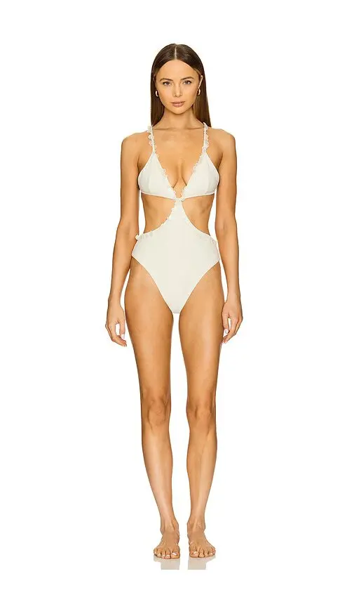 Devon Windsor Jacquelyn Full-piece - Ivory Shell