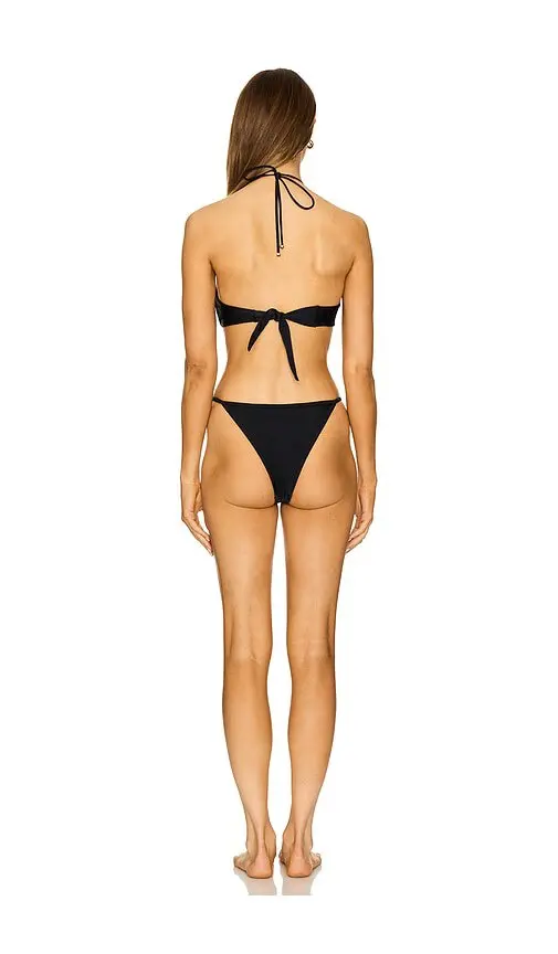 LESLIE AMON Shell Bandeau Bikini