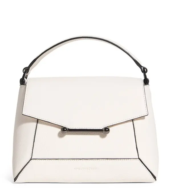 Strathberry Leather Mosaic Top-handle Bag - Blue