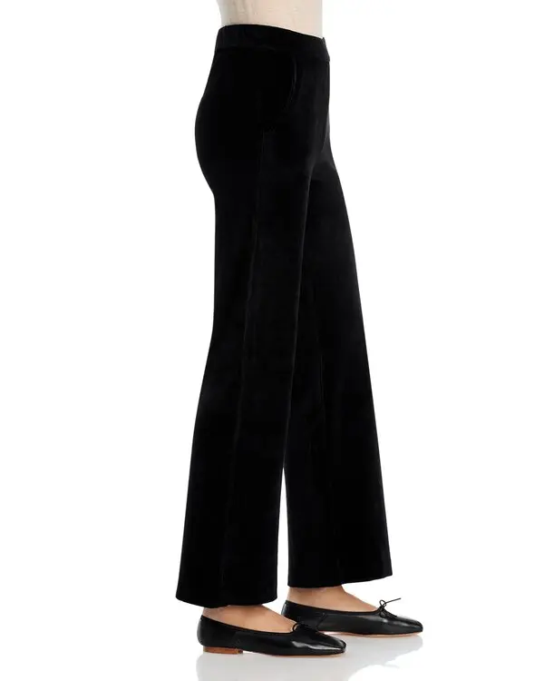 Majestic Filatures Velour Wide-leg Pants