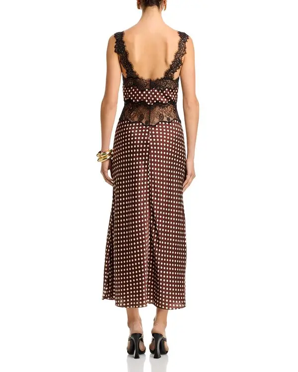 Ronny Kobo Holiday Dress In Brown Ecru - 70% Off | Editorialist